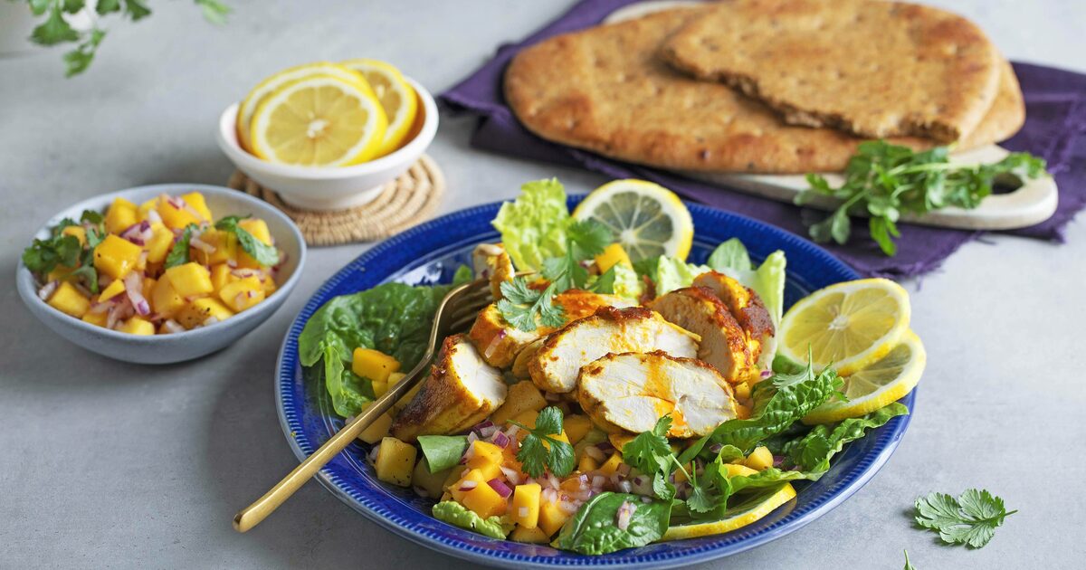Kylling med mango og ingefær | Skikkelig Digg Mat